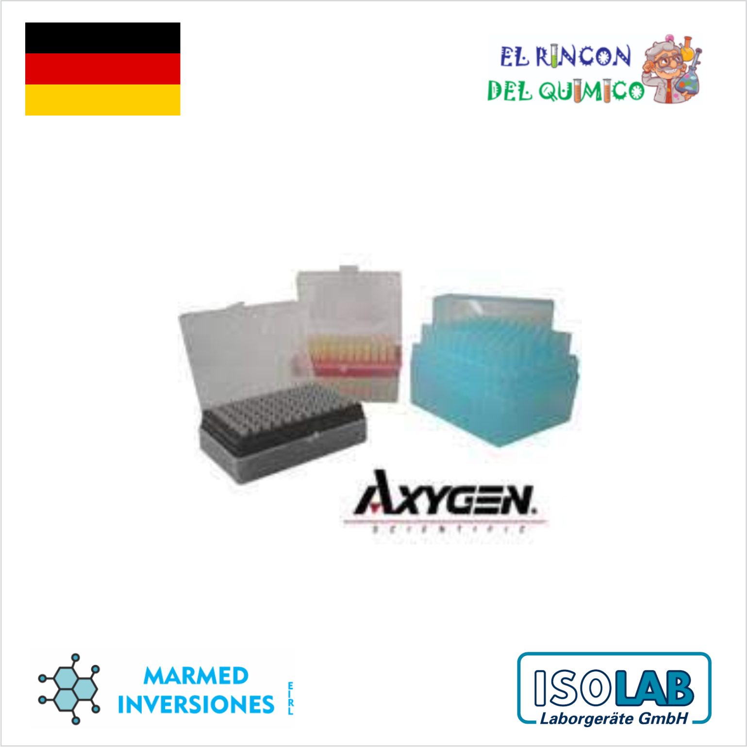 TIPS CON FILTRO ESTERIL EN CAJA X 96 UND DE 200 UL COD TF-R-S-200 AXYGEN